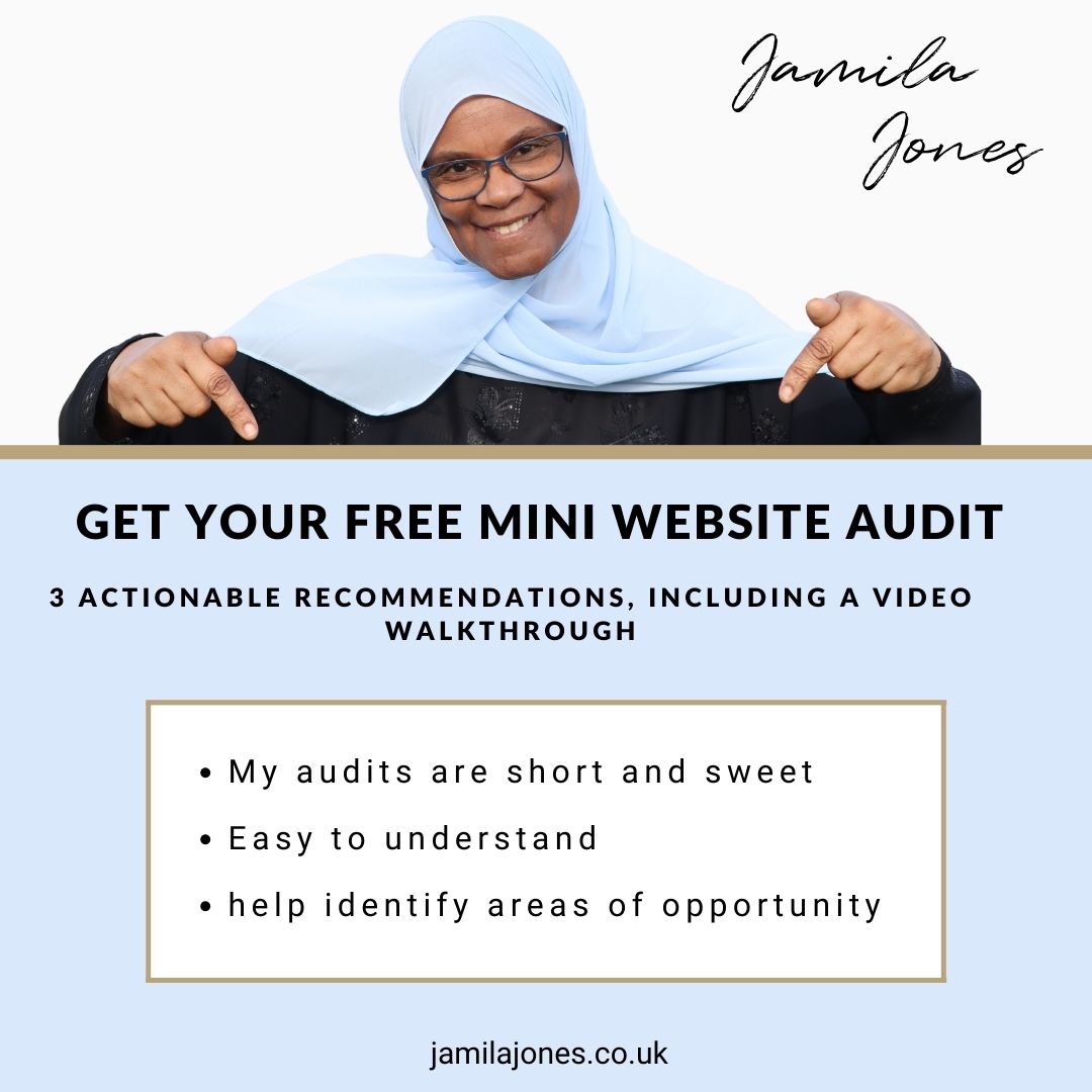 Mini Website Audit - The Virtual Click